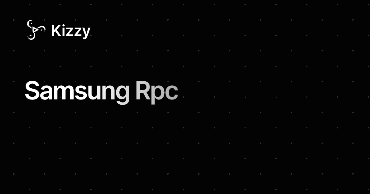 Samsung Rpc – Docs